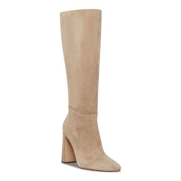 Steve Madden | Shoes | Steve Madden Womens Beige Padded Ally Square Toe ...